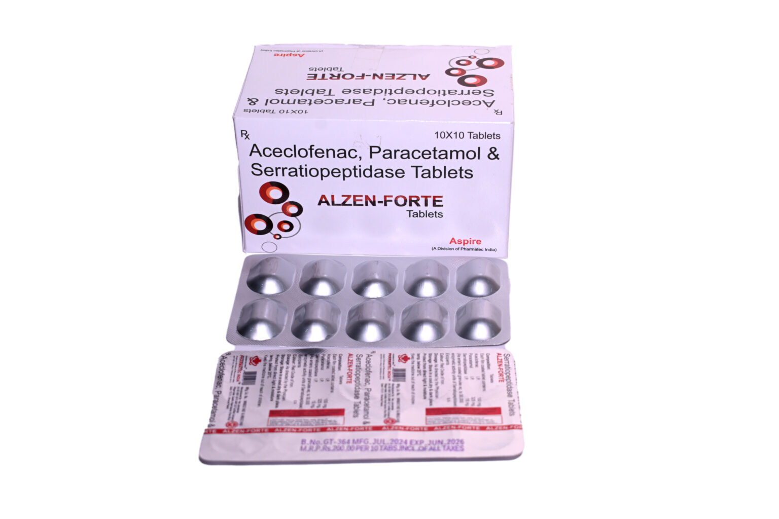 ALZEN FORTE TAB – PHARMATEC INDIA