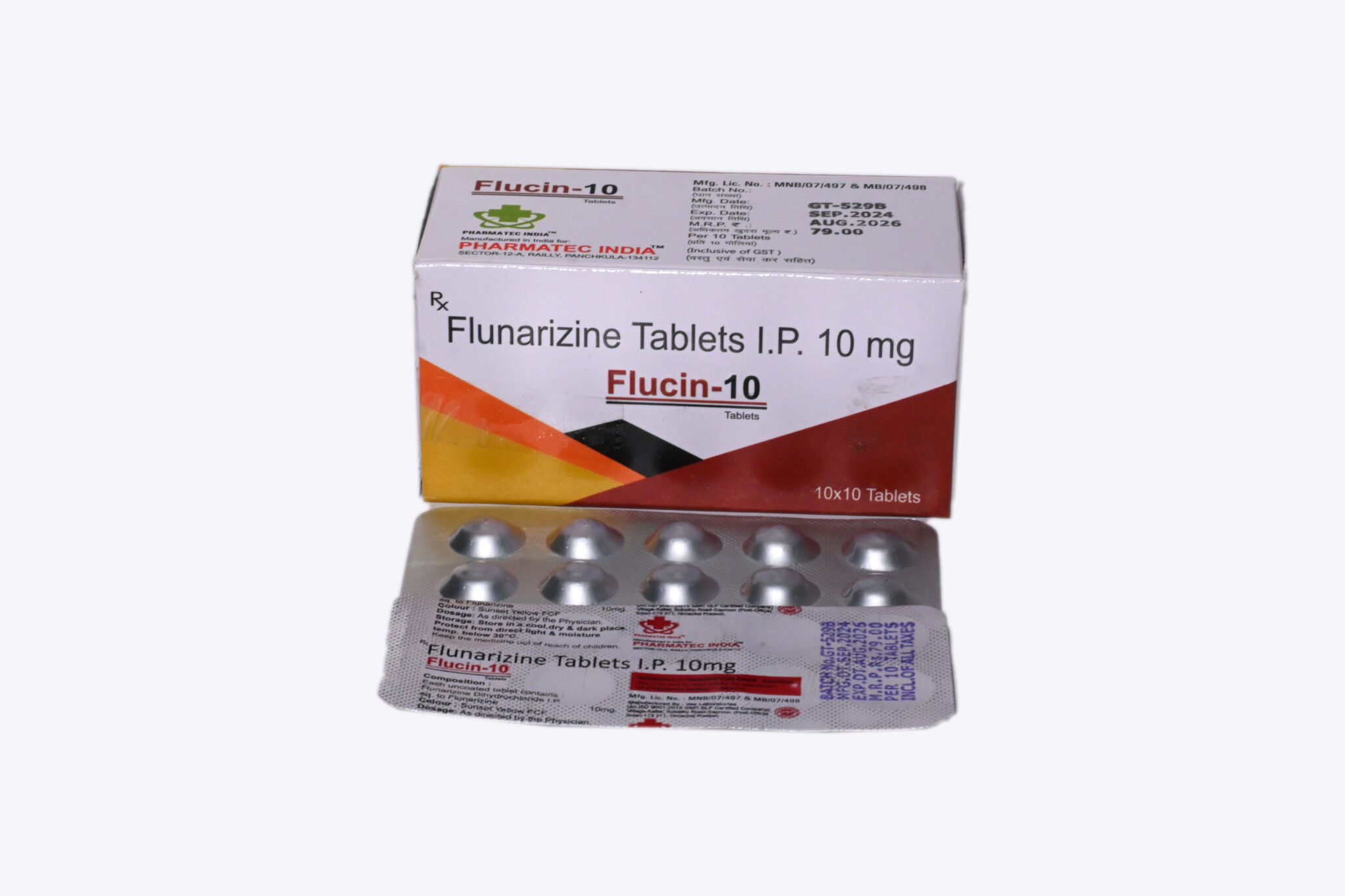 FLUCIN 10 TAB – PHARMATEC INDIA