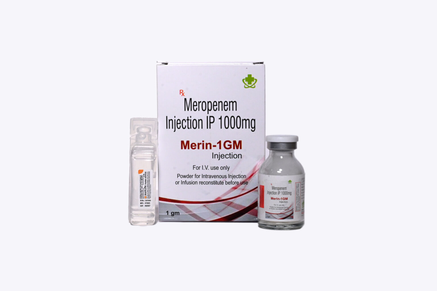 MERIN 1 GM INJ – PHARMATEC INDIA